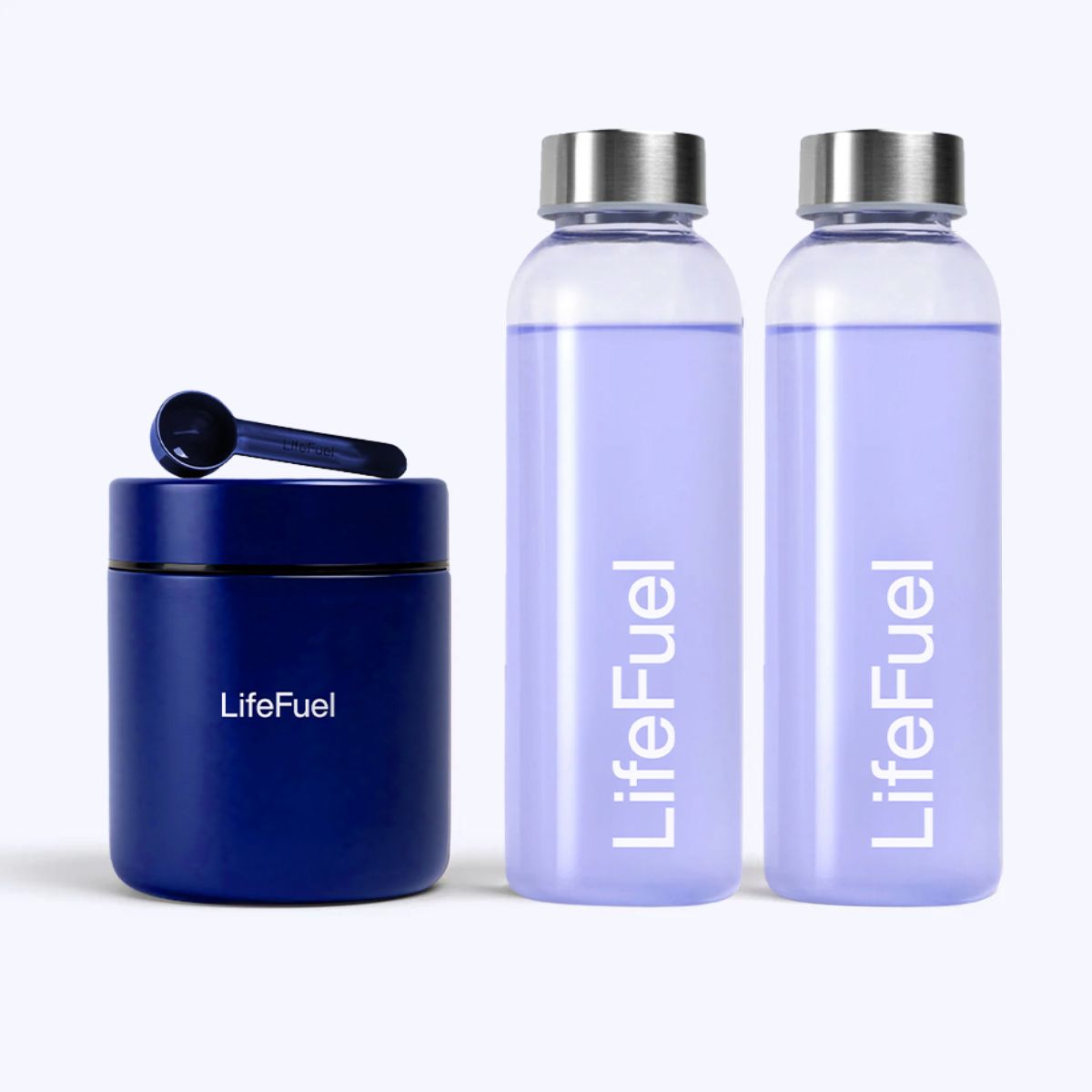 LifeFuel Welcome Kit – 2 Shakers & Storage Container
